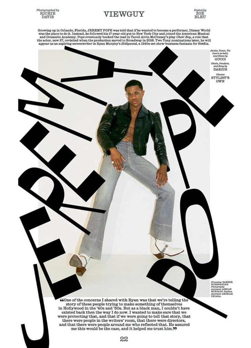 INTERVIEW MAGAZINE - SPRING 2020 – DARIUS