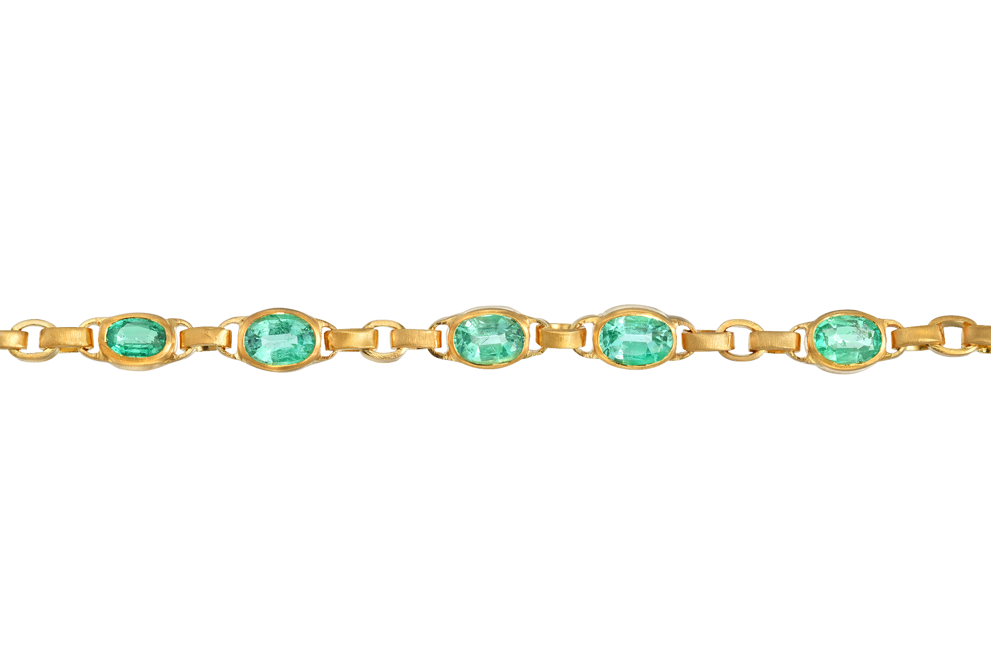 MUZO MINT OVAL EMERALD SIGNATURE CHAIN – DARIUS
